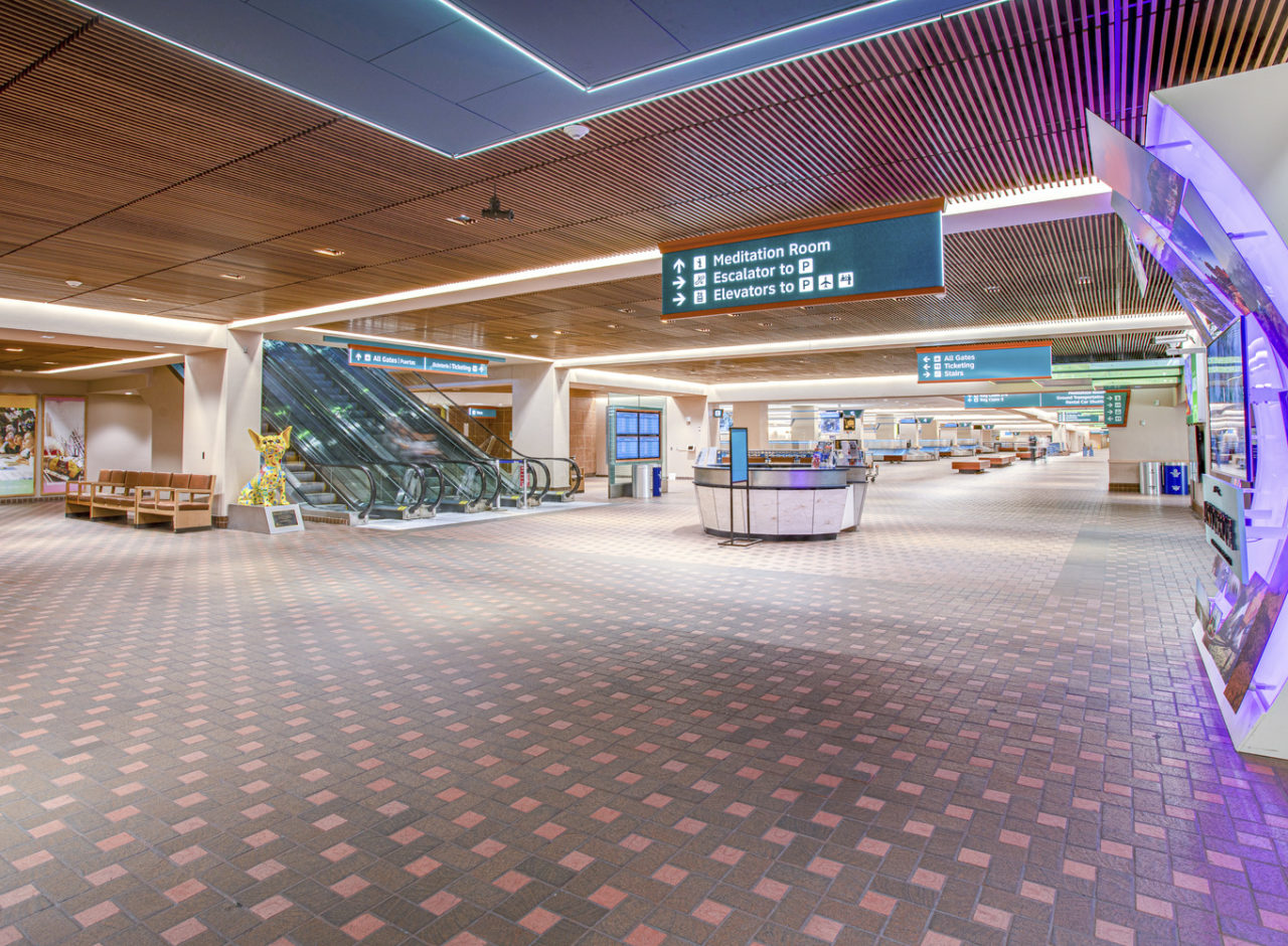 Albuquerque International Sunport Sign