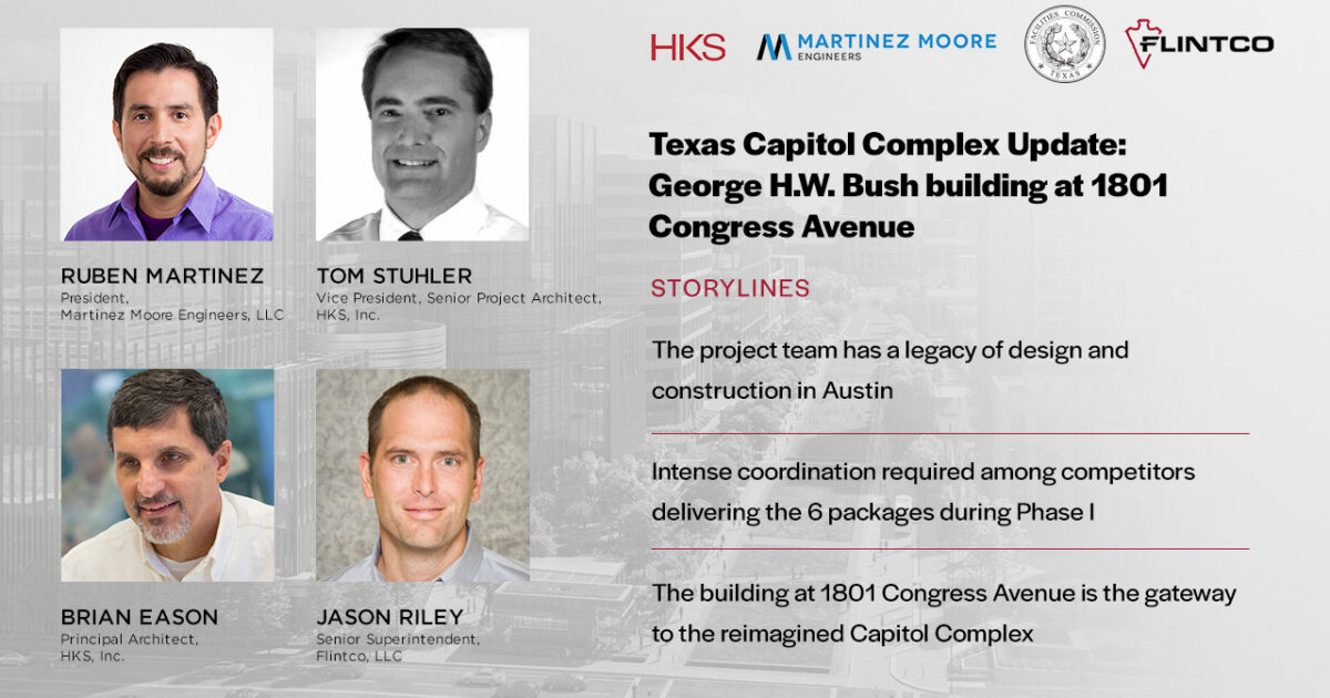 Texas Capitol Complex Update: George H.W. Bush building at 1801 ...