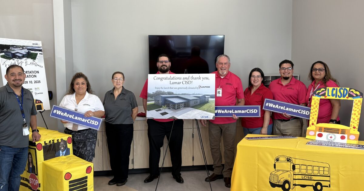Flintco Completes Lamar CISD’s New Transportation Center #3 | Flintco